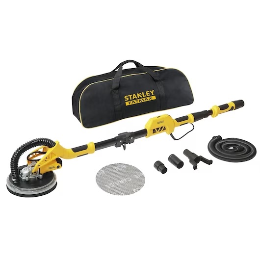 ΤΗΛΕΣΚΟΠΙΚΟ ΤΡΙΒΕΙΟ ΤΟΙΧΟΥ 750W 225MM ΜΕ ΜΑΛΑΚΗ ΤΣΑΝΤΑ FATMAX STANLEY ...